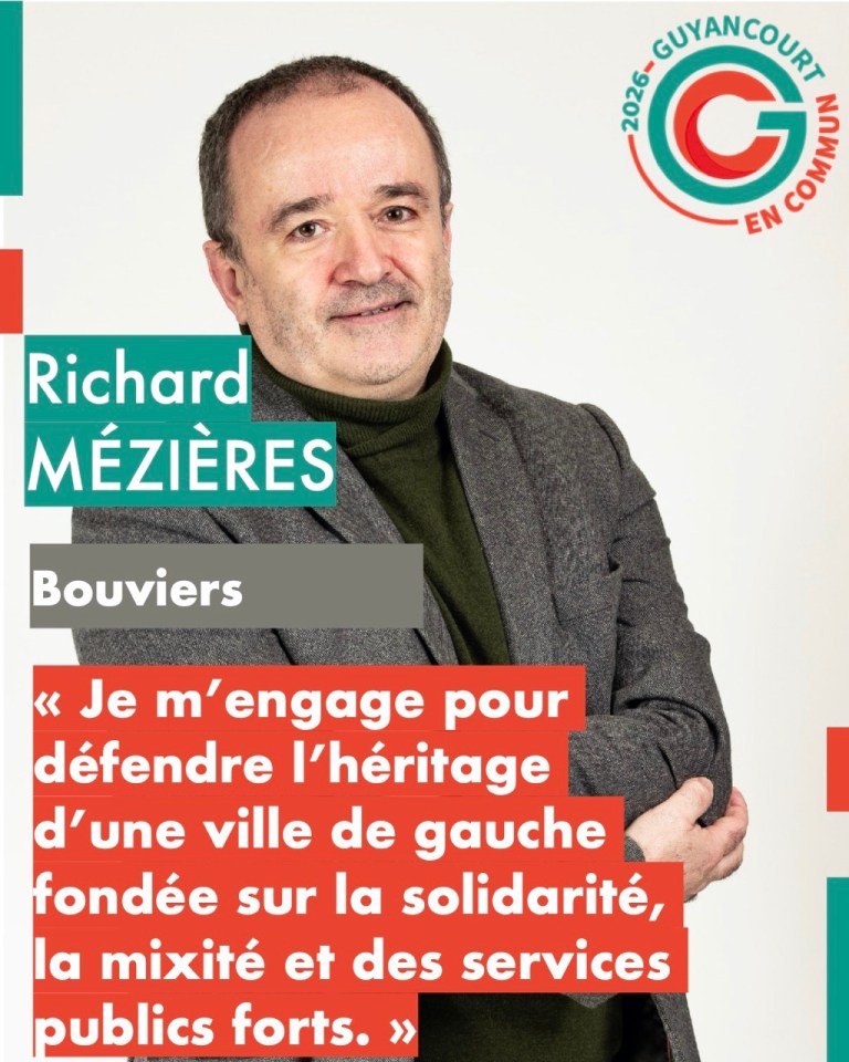 François MORTON et Guyancourt en commun 2026 – Parce nous avons ...